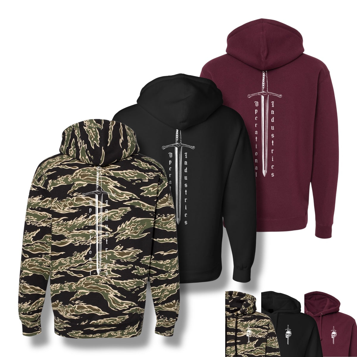 Blasphemer Heavyweight Hoodie – Operational Industries LLC