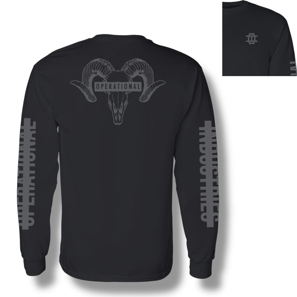 Redacted Long Sleeve T-Shirt – Operational Industries LLC